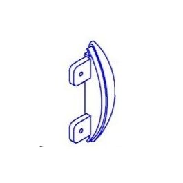 ETC-5 Rigid PVC Wall Guard End Cap